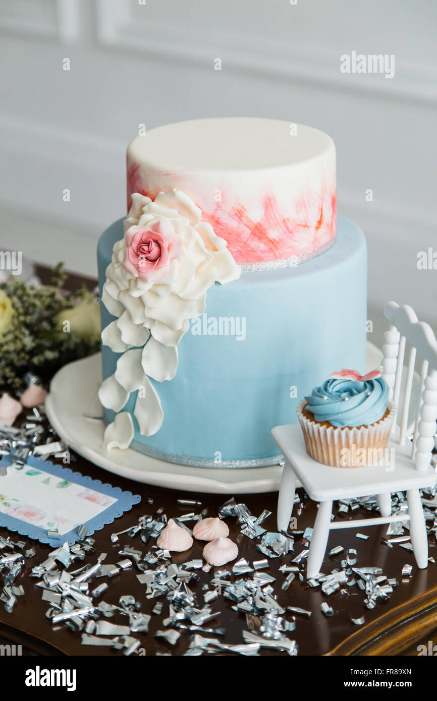 Wedding sweet cake Stock Photo - Alamy