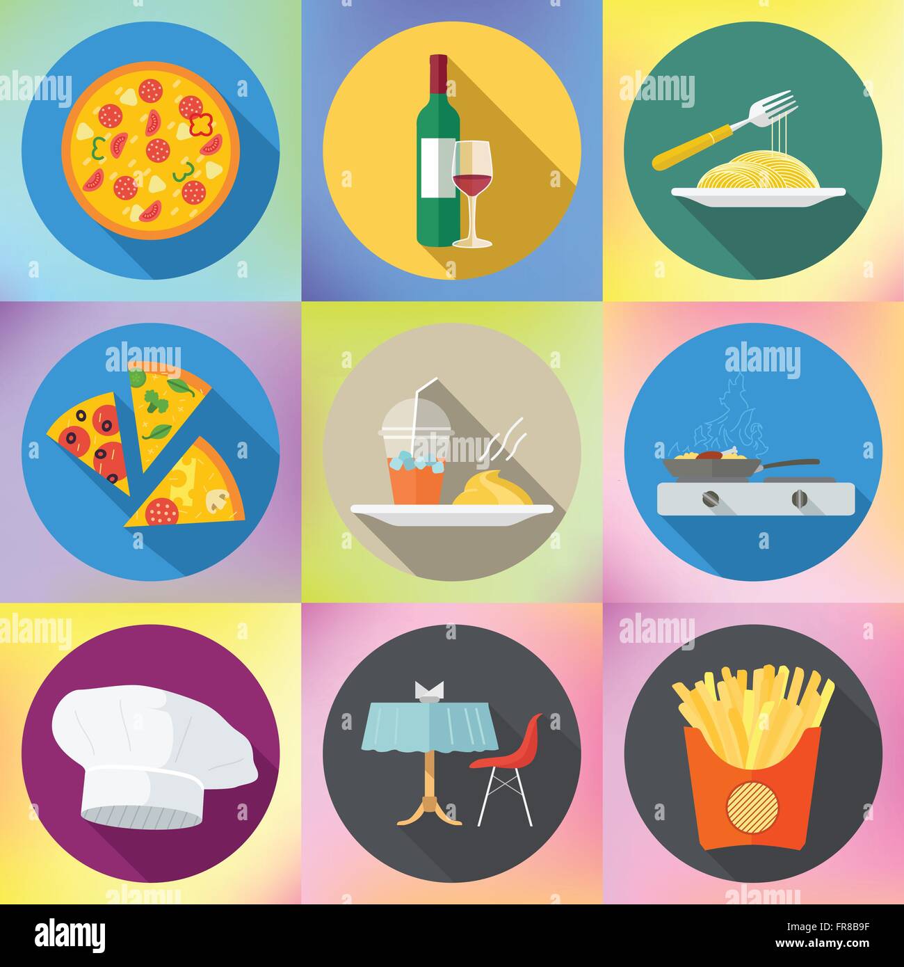 Traditional french restaurant Stock Vector Images - Alamy