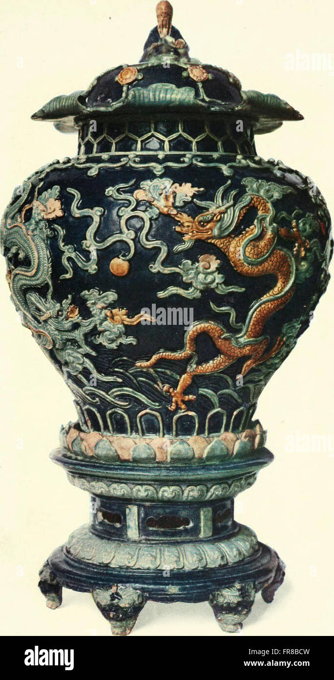 A 1915 work detailing the history and development of Chinese pottery ...