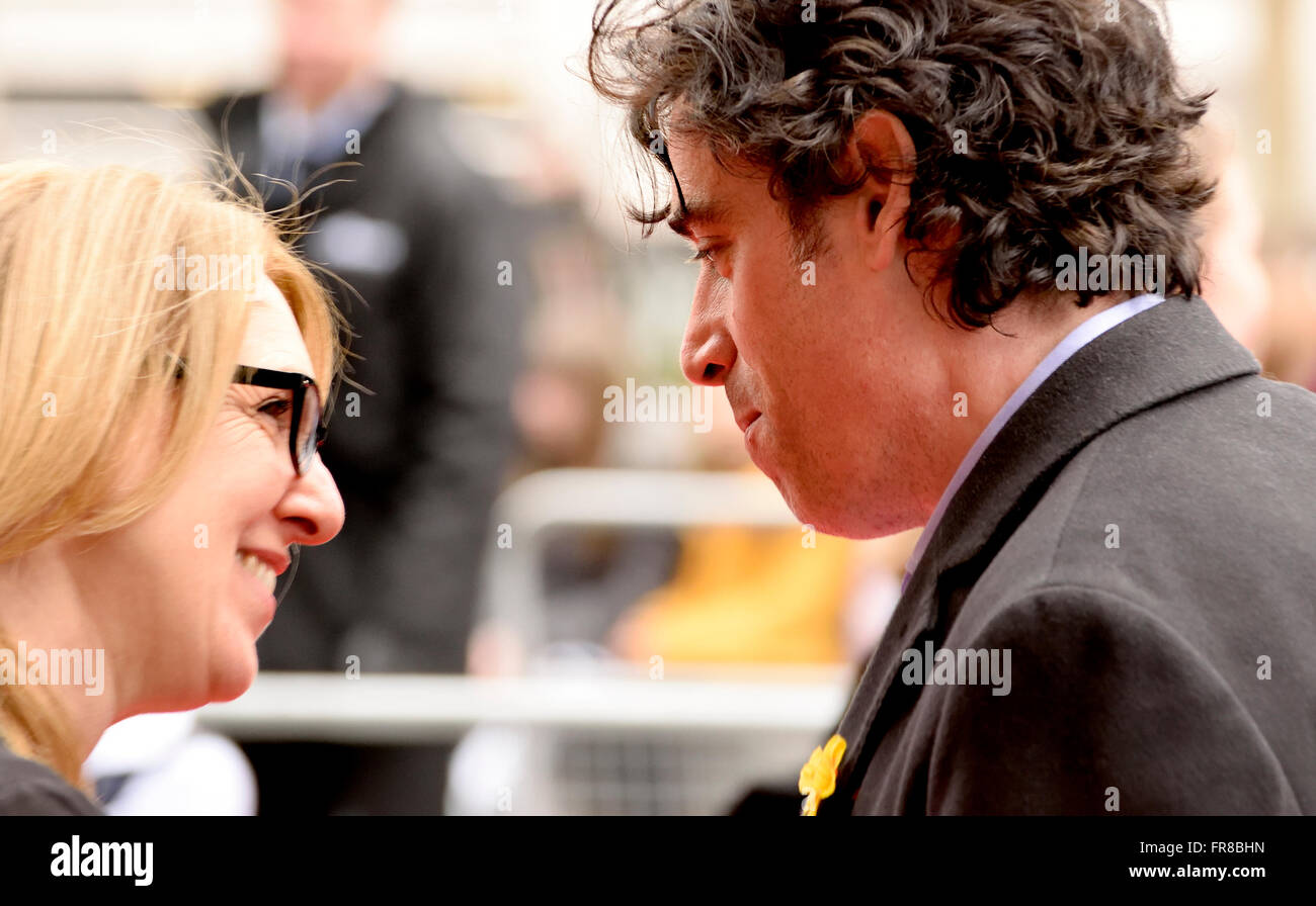 Stephen Mangan, British actor, attending the 'Into Film' Awards, March ...