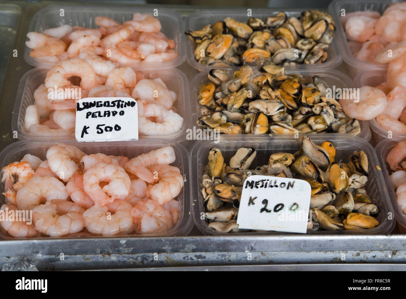 Food stall seafood stall hi-res stock photography and images - Alamy