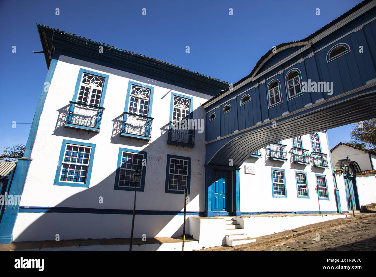 Footbridge Gloria House - joins two constructions of the eighteenth and ...