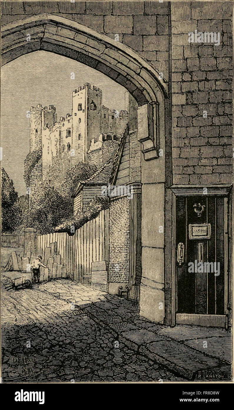 Charles Dickens and Rochester (1880 Stock Photo - Alamy