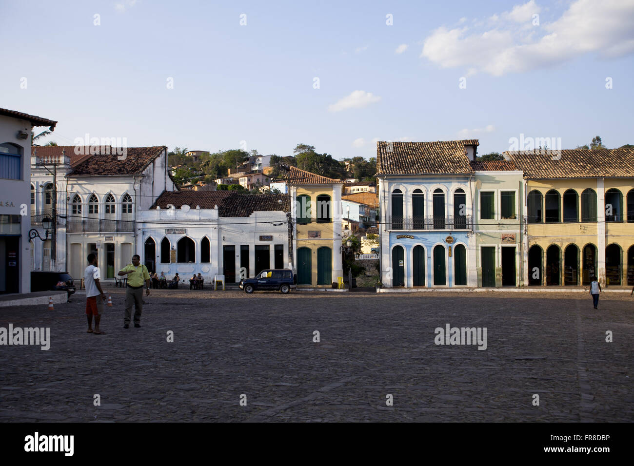 Street colonial architecture of the city Stock Photo - Alamy