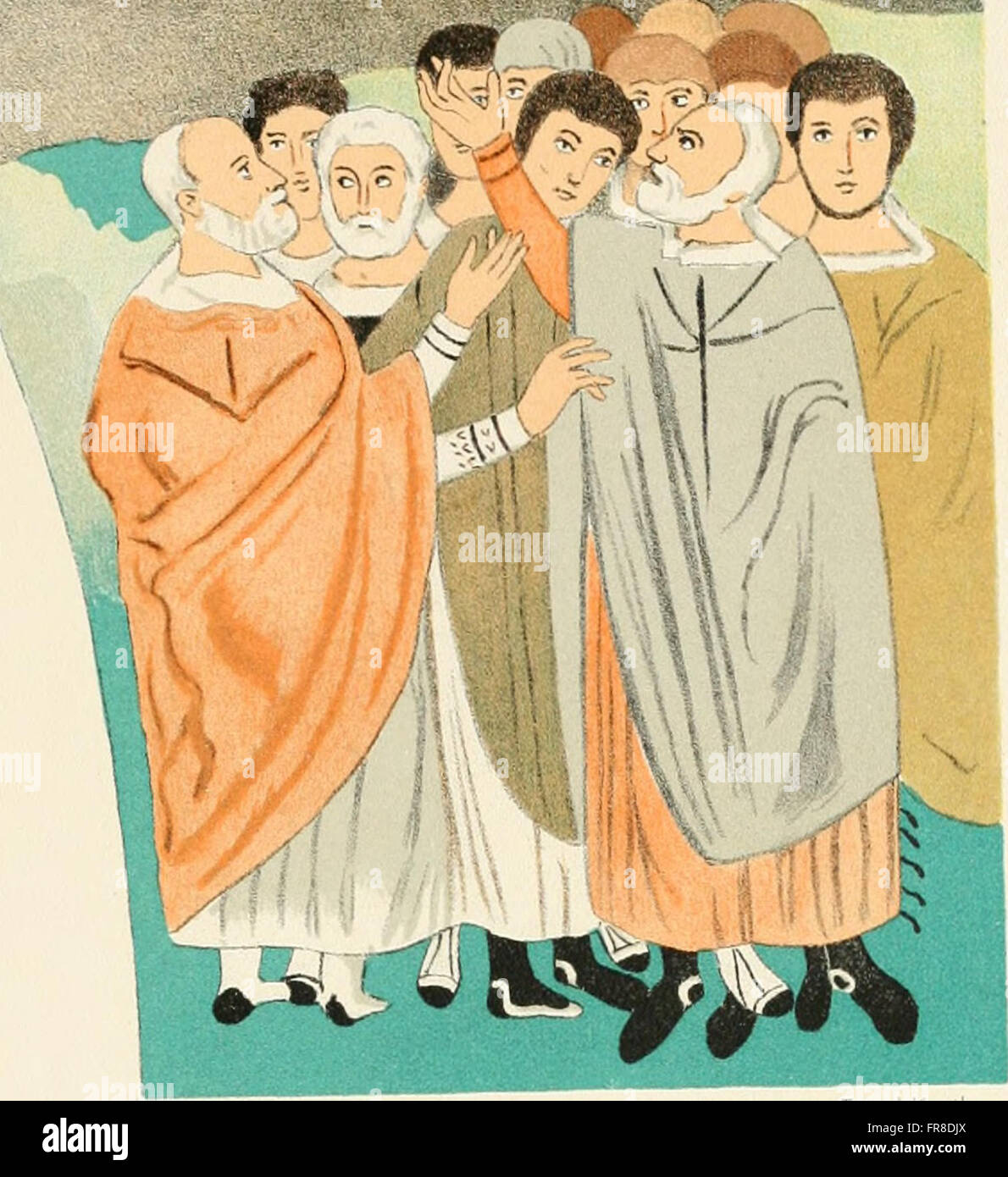 A 1905 German work documenting the Christian mosaics of Ravenna ...