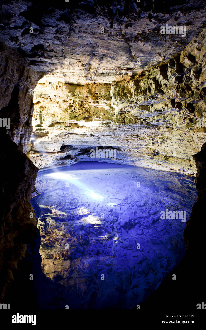 Poco Encantado north of the Chapada Diamantina Stock Photo - Alamy