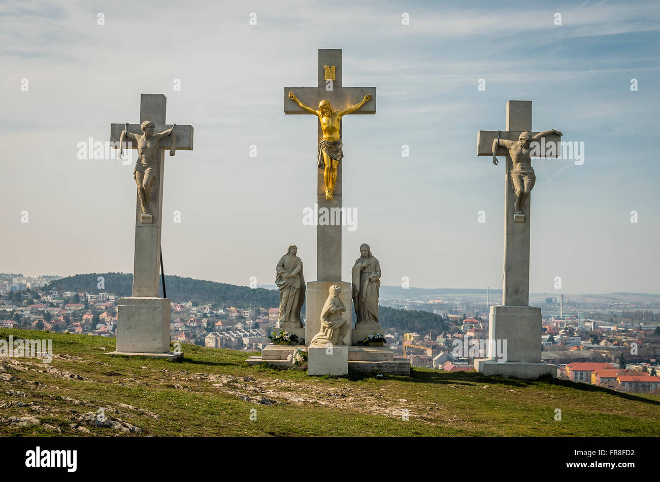 Religion nitra slovakia cross hi-res stock photography and images - Alamy