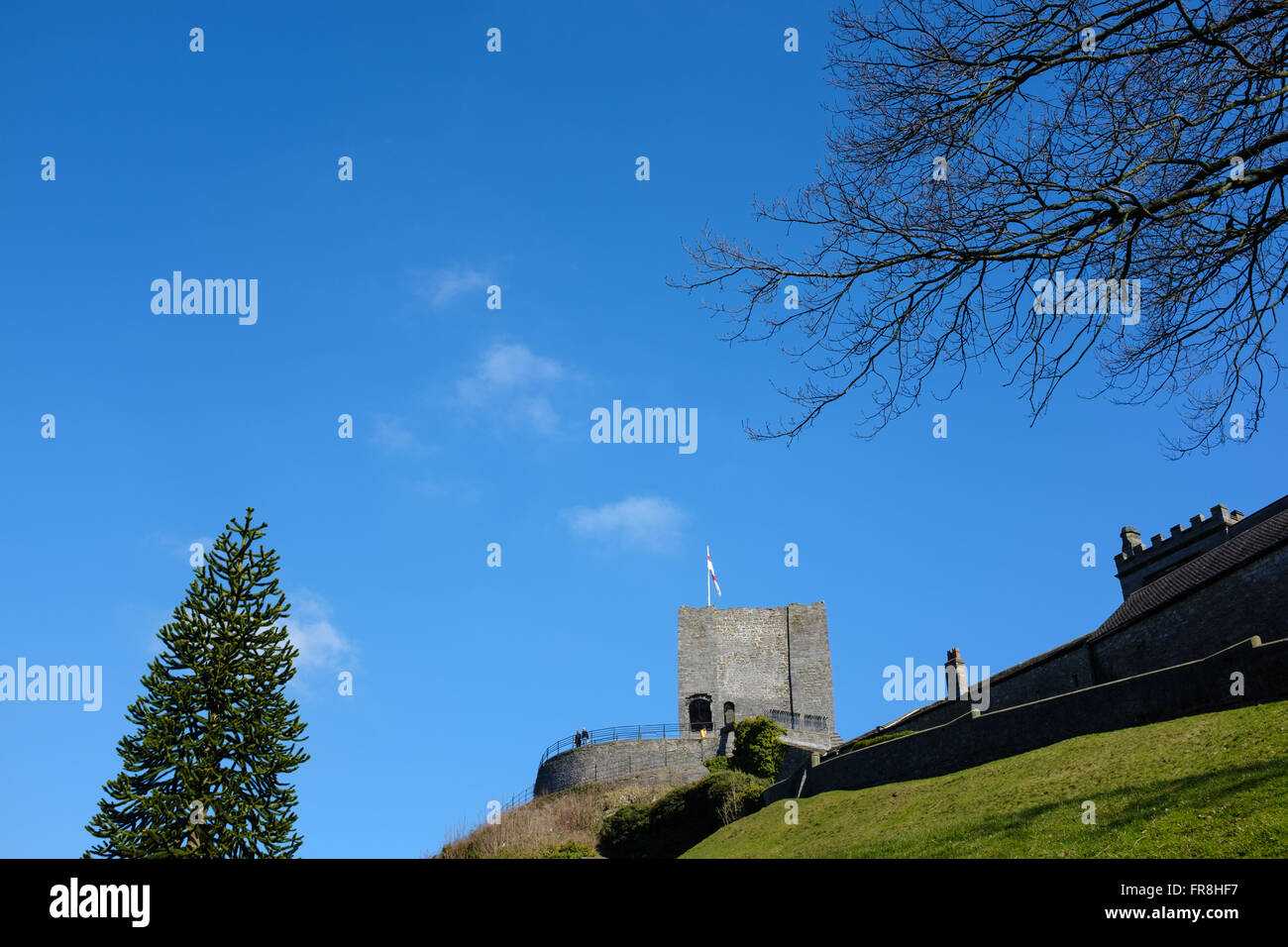 Clitheroe Castle, Clitheroe, Lancashire Stock Photo - Alamy