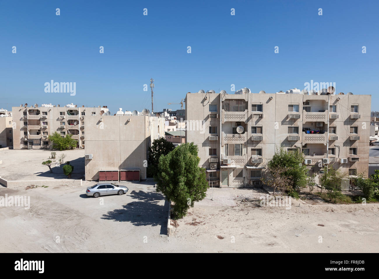 Residential buildings in Bahrain Stock Photo - Alamy