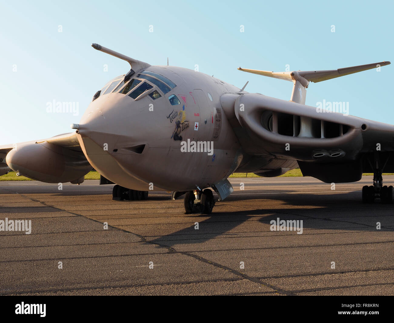 RAF Retired Victor bomber Stock Photo - Alamy