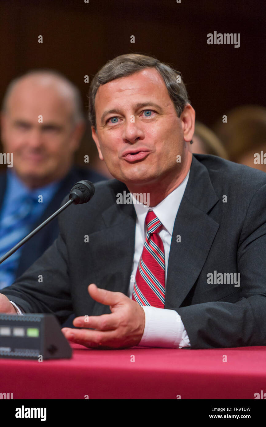 John roberts confirmation hi-res stock photography and images - Alamy