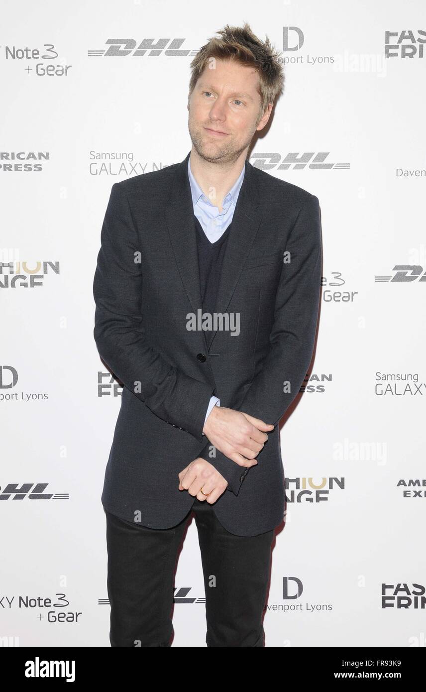 London, England, UK. Christopher Bailey at the Fashion Fringe 10th ...