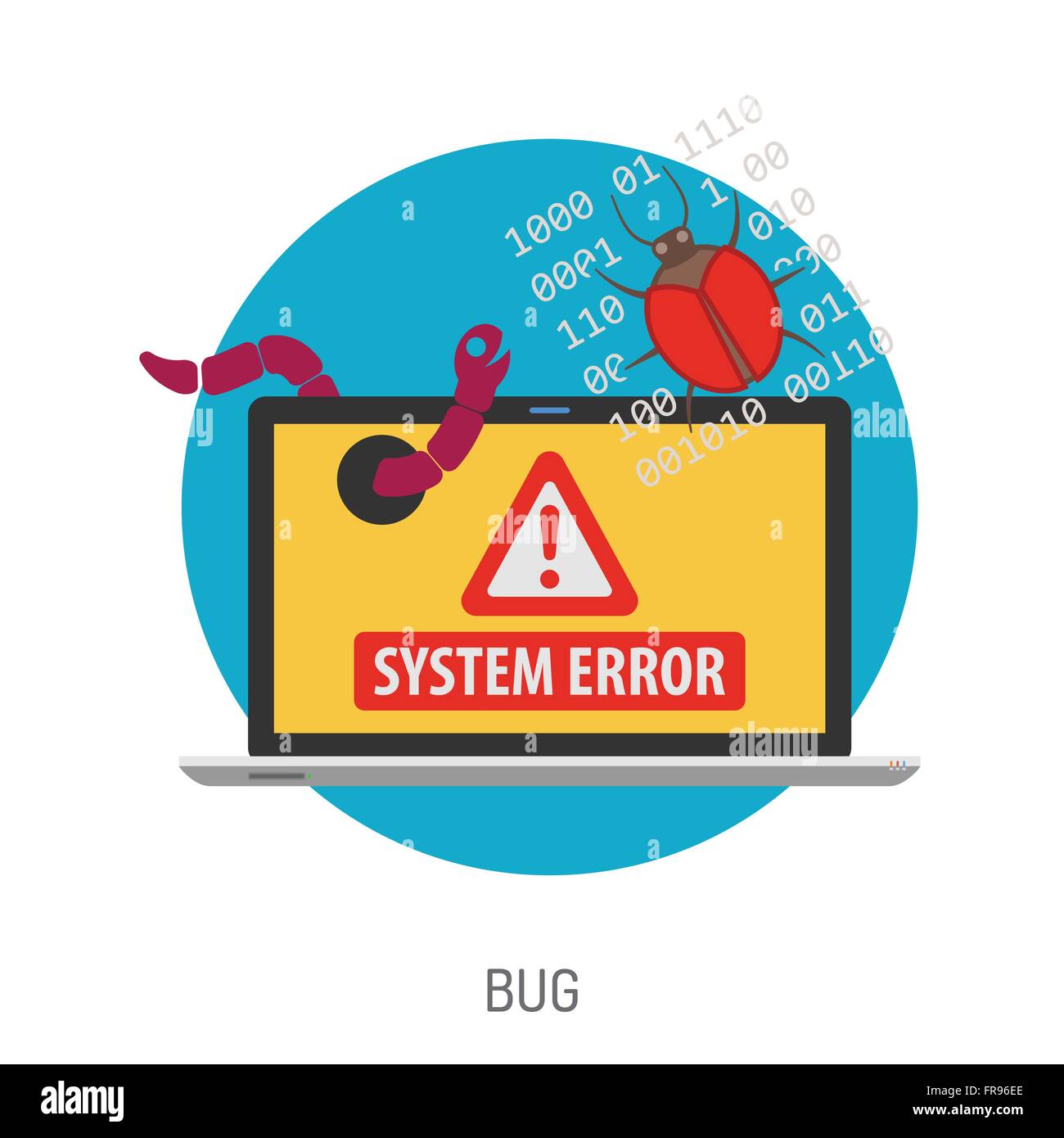 Cyber Crime Concept Stock Vector Image & Art - Alamy