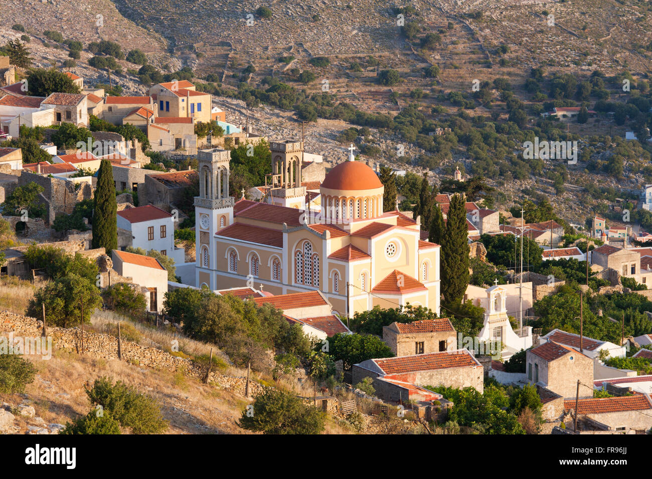 Chorio village church hi-res stock photography and images - Alamy