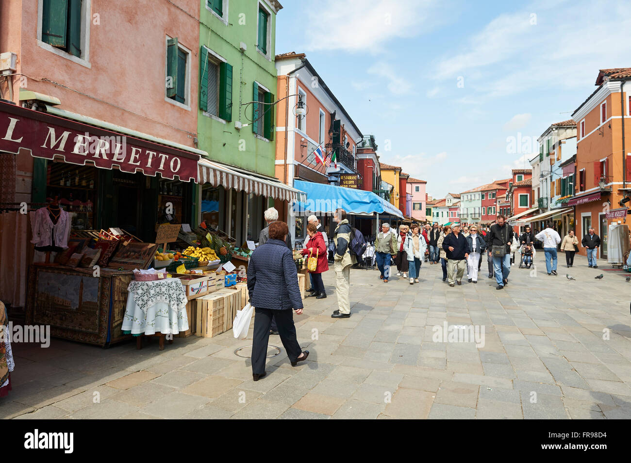 Burano Island, Venice, Italy, Europe Stock Photo - Alamy