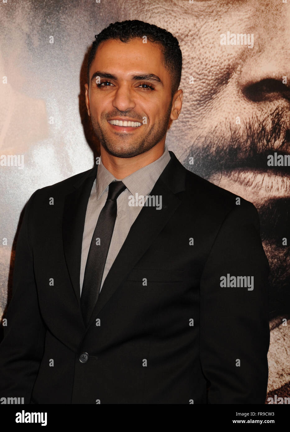 New York City, NY. USA. Sammy Sheik at the 'Lone Survivor' New York ...
