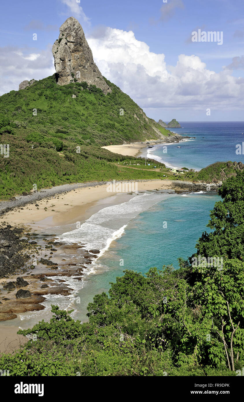 Praia do Meio Incidental Morro do Pico - archipelago of Fernando de ...