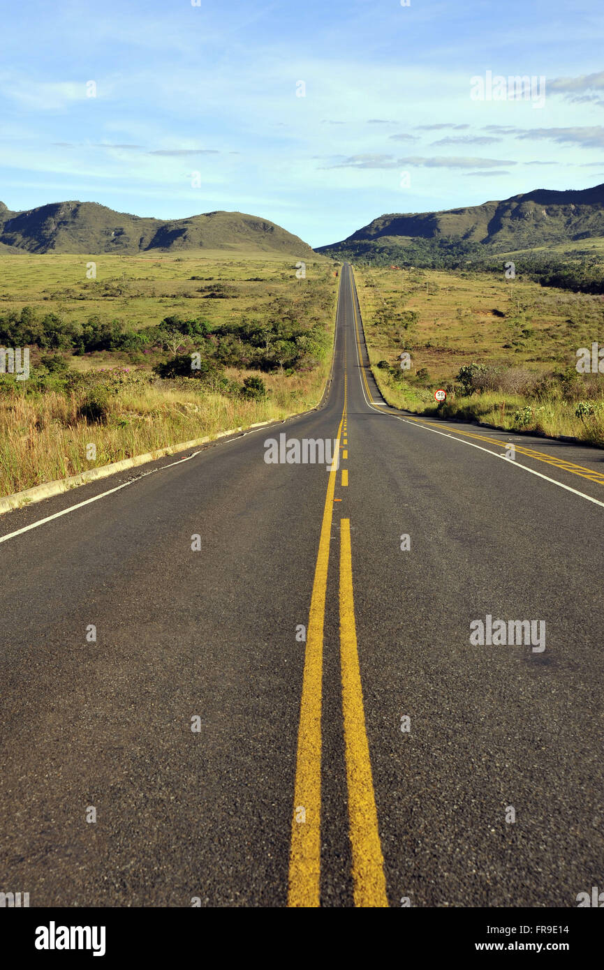 Highway GO-239 - Vila Sao Jorge access to the municipality of Alto ...
