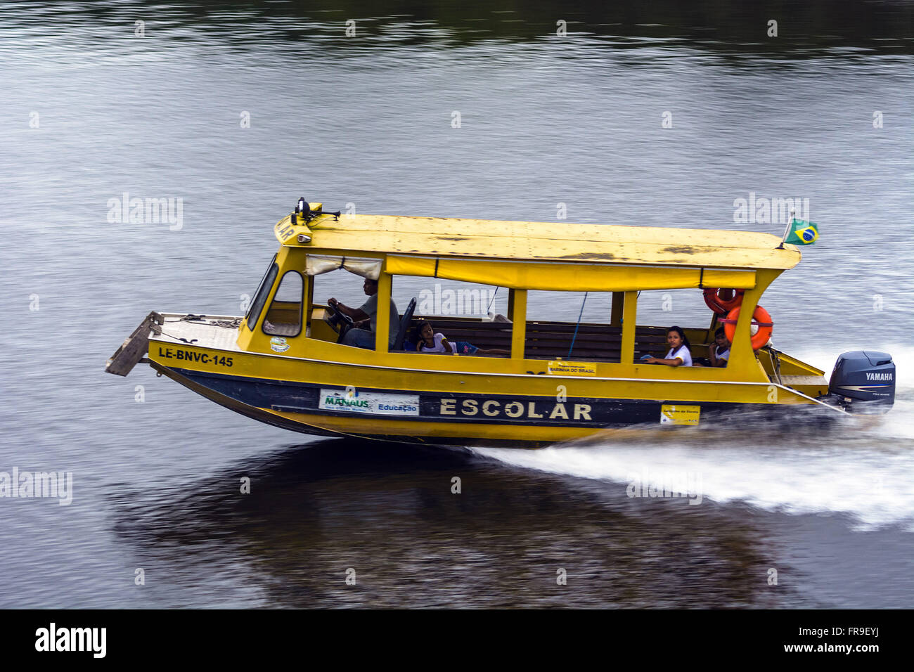 Girl driving speedboat hi-res stock photography and images - Alamy