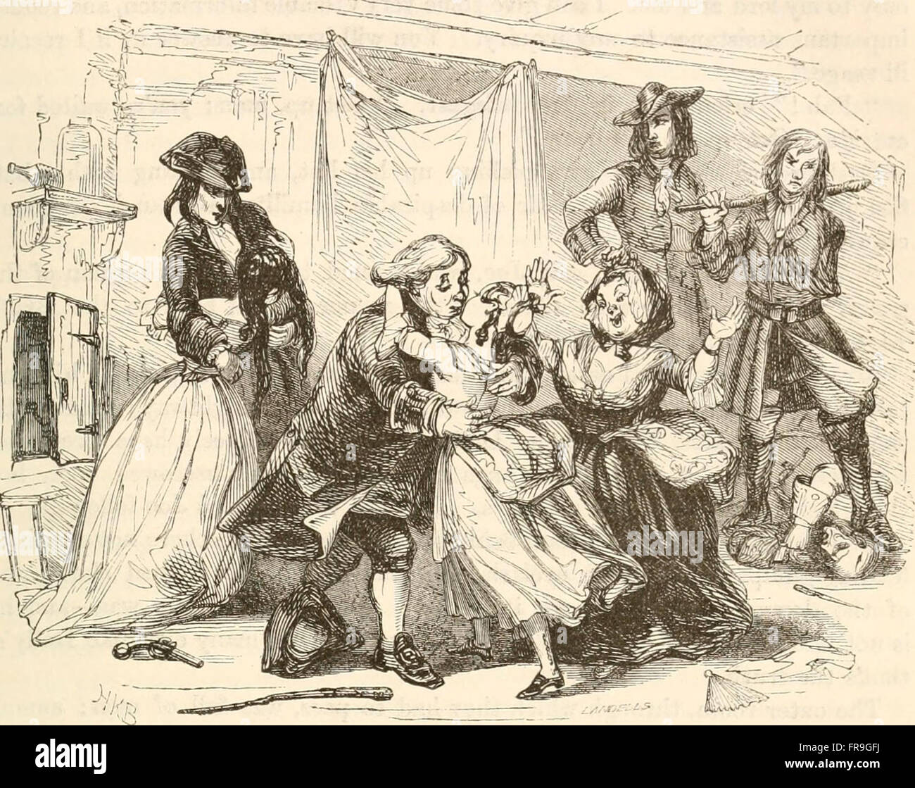 Charles dickens master humphrey's clock hi-res stock photography and ...