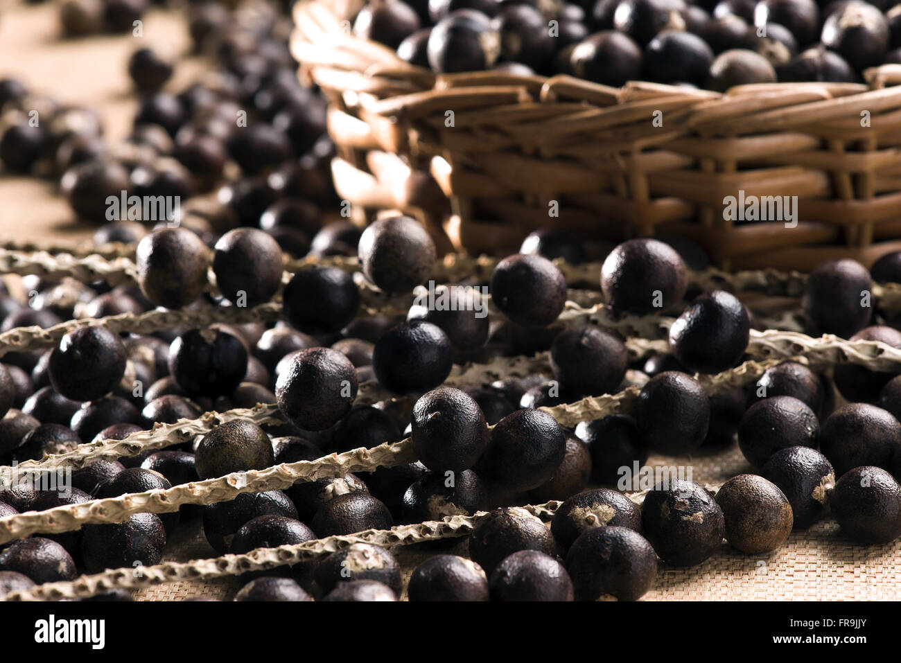 Acai fruit from the Amazon region Stock Photo - Alamy
