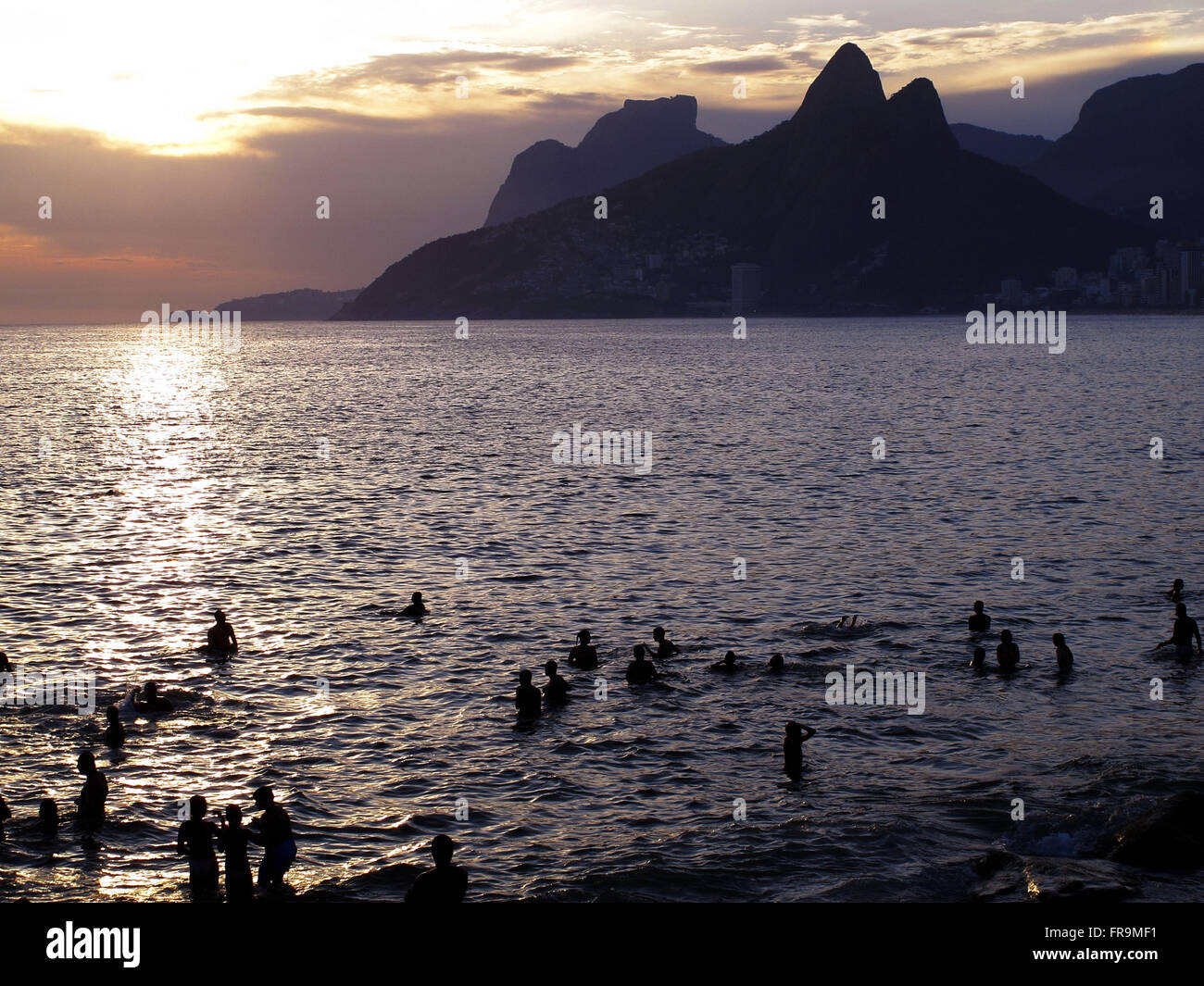 Sunset at Arpoador Beach - Incidental Hill Brothers and Pedra da Gávea ...