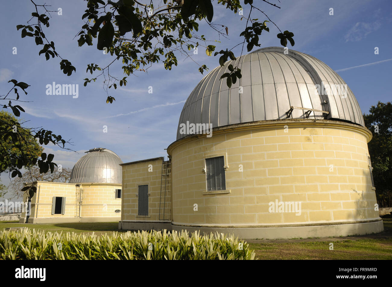 Domes in the National Observatory campus - created by Dom Pedro I in ...