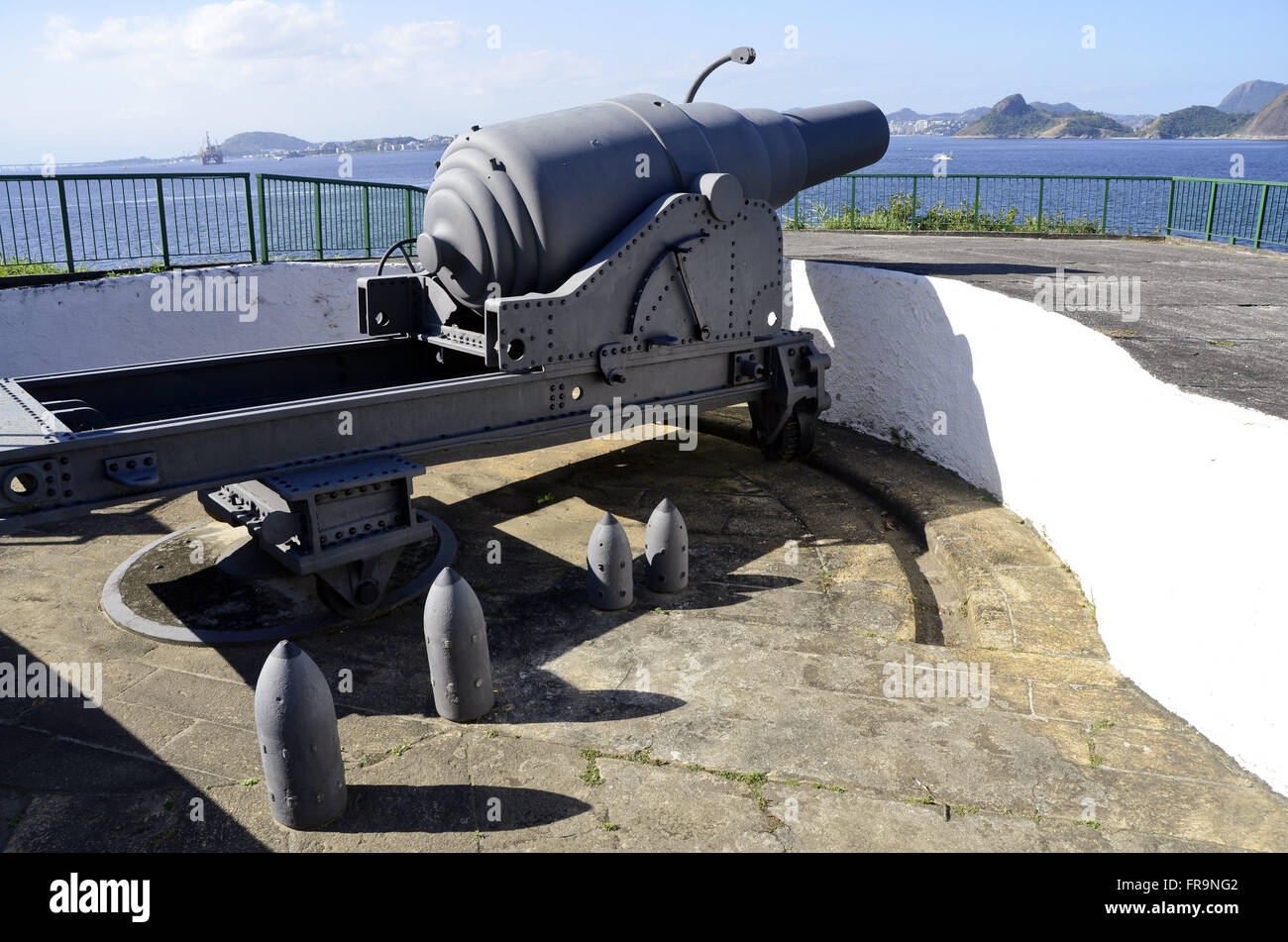 Armstrong cannon and your bullets in Sao Teodosio Redoubt Fortress of ...