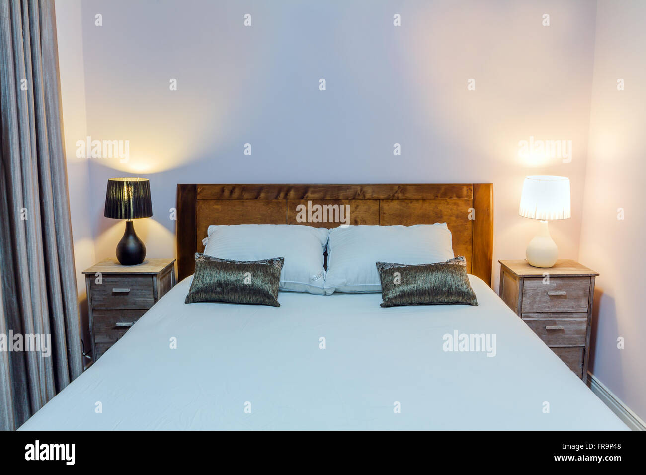 Bedroom Interior Design Stock Photo - Alamy