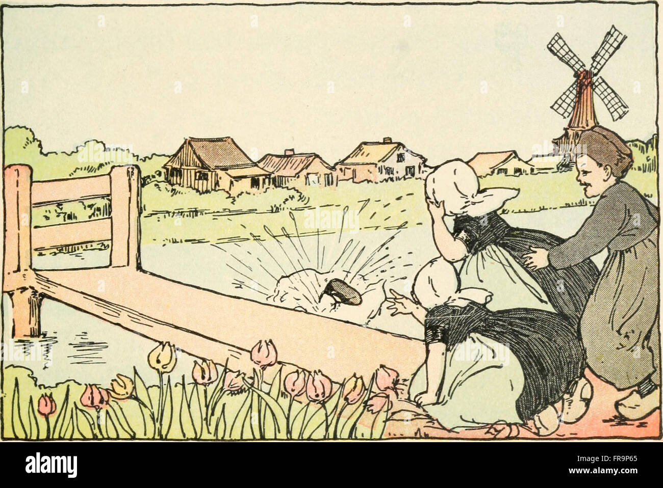 This 1915 children’s book follows the Sunbonnet Babies as they travel ...