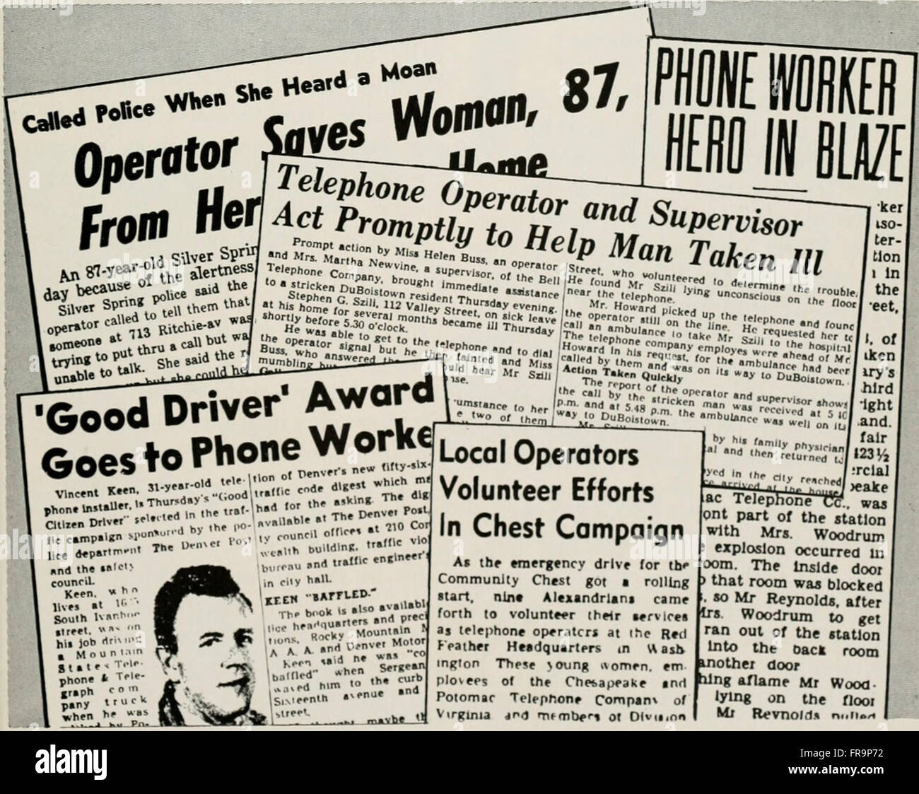 Bell telephone magazine (1922 Stock Photo - Alamy