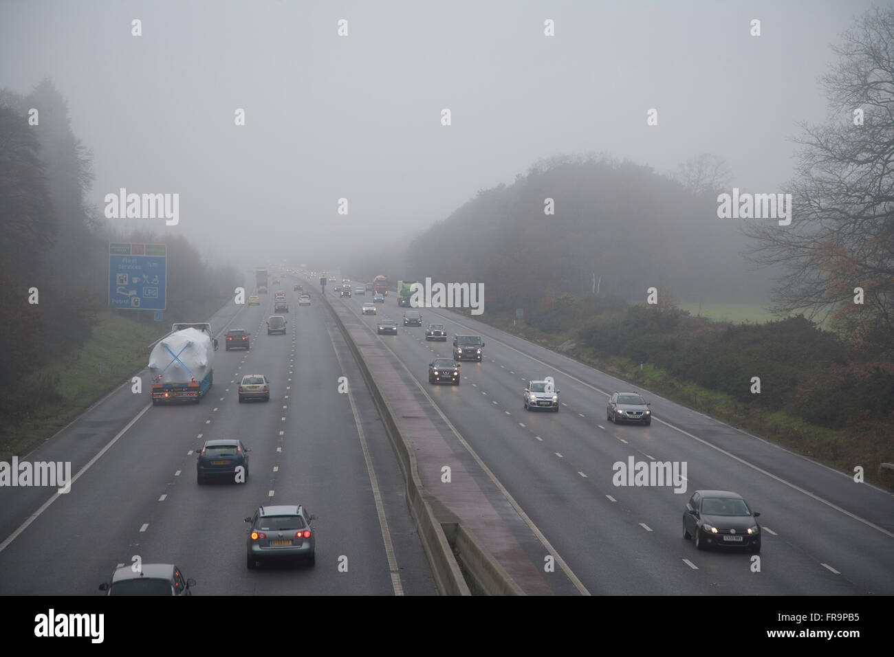 Traffic fog hi-res stock photography and images - Alamy