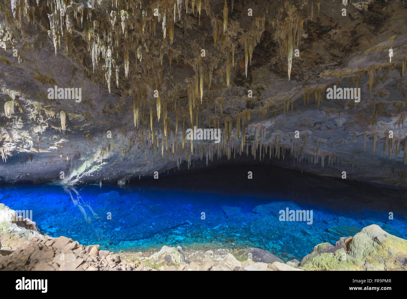 Gruta do Lago Azul Stock Photo - Alamy