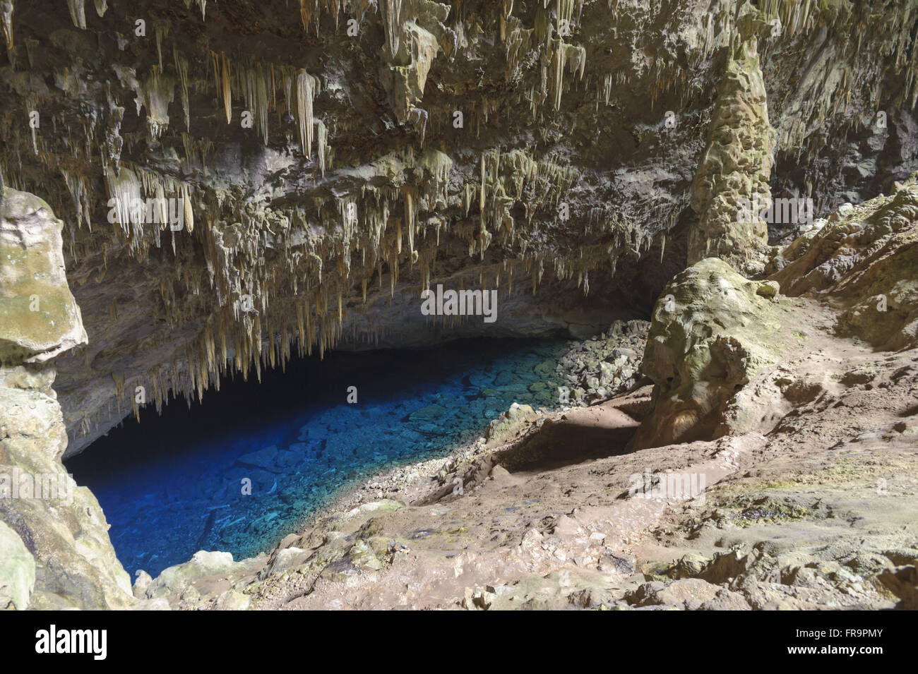 Gruta do Lago Azul Stock Photo - Alamy