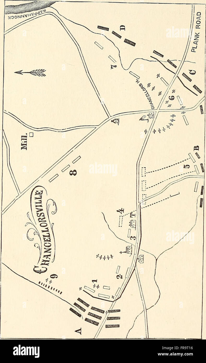 First Battle Of Bull Run Map High Resolution Stock Photography and ...