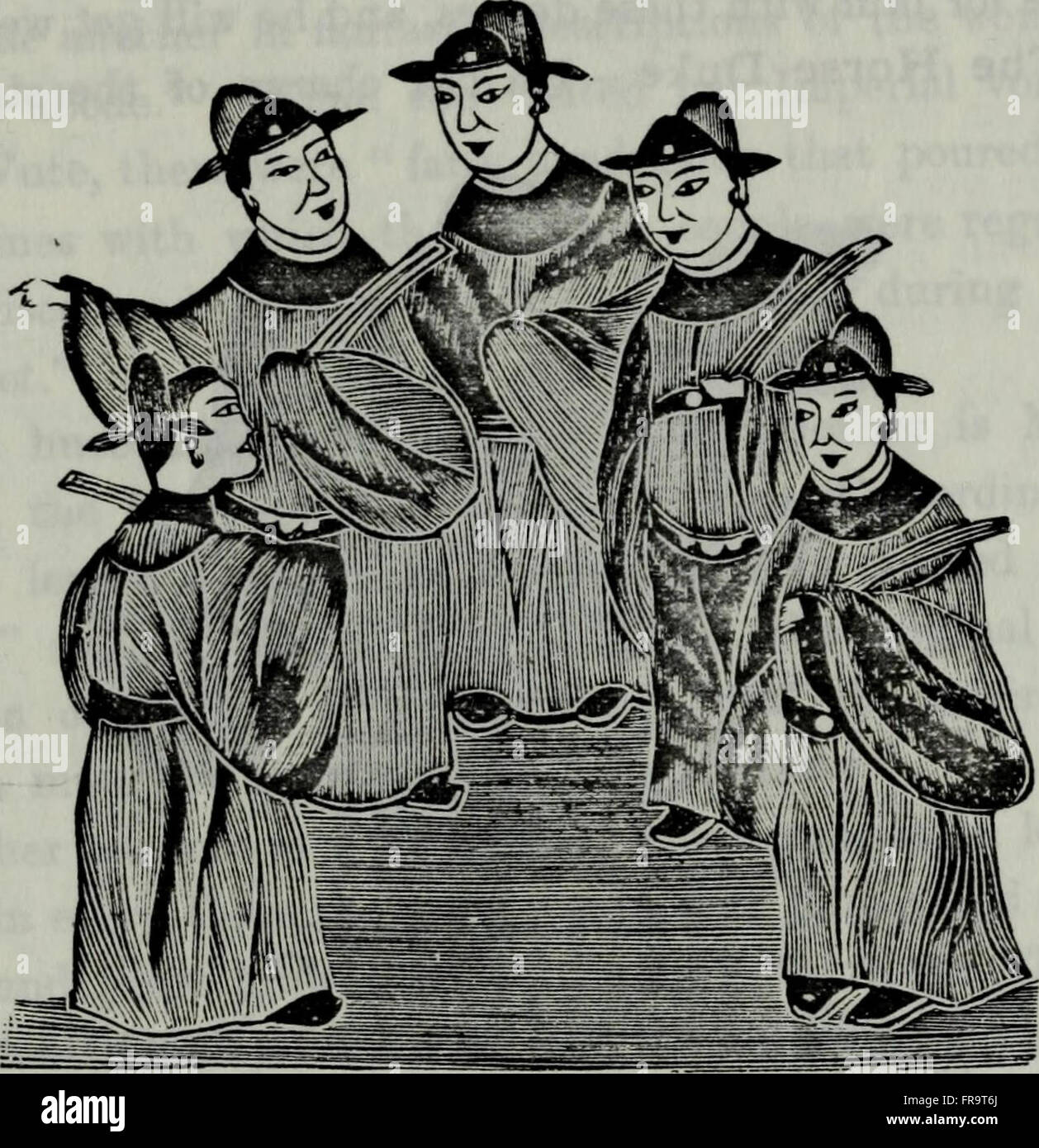 An 1887 text exploring the three major religions of China—Confucianism ...