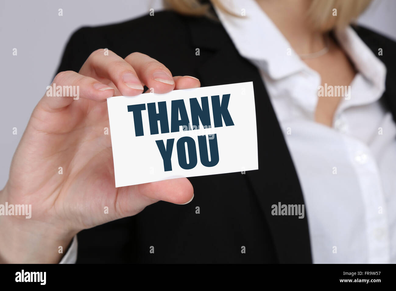 Thank you business hi-res stock photography and images - Alamy