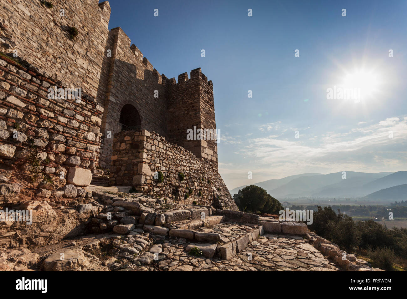 Selcuk Castle on Ayasuluk Hill; Ephesus, Turkey Stock Photo - Alamy