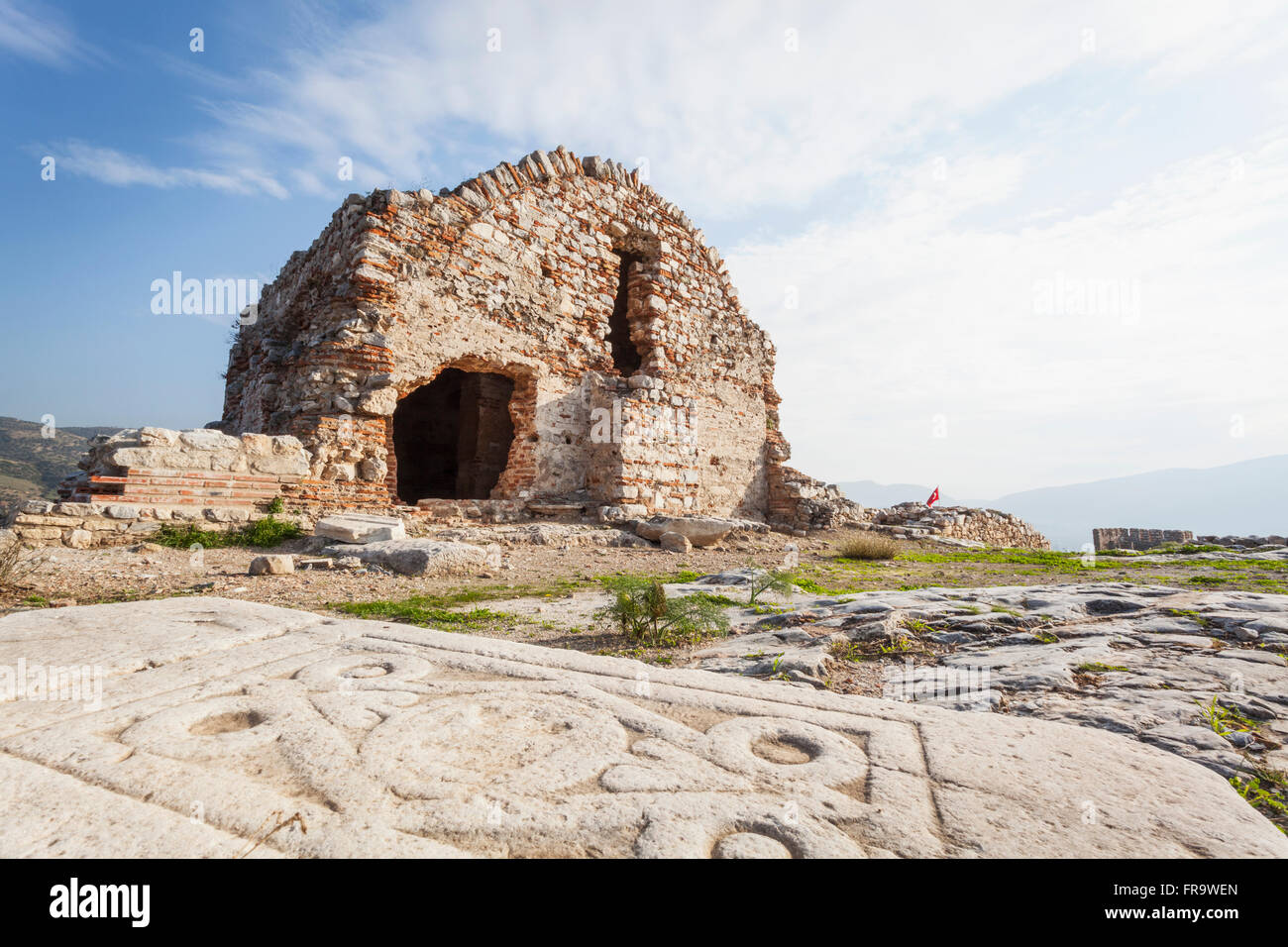 Selcuk Castle; Ephesus, Turkey Stock Photo - Alamy