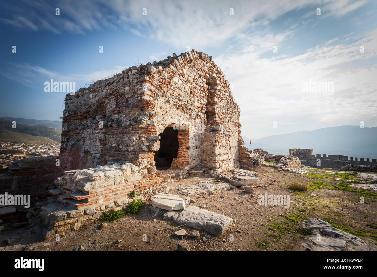 Selcuk Castle; Ephesus, Turkey Stock Photo - Alamy