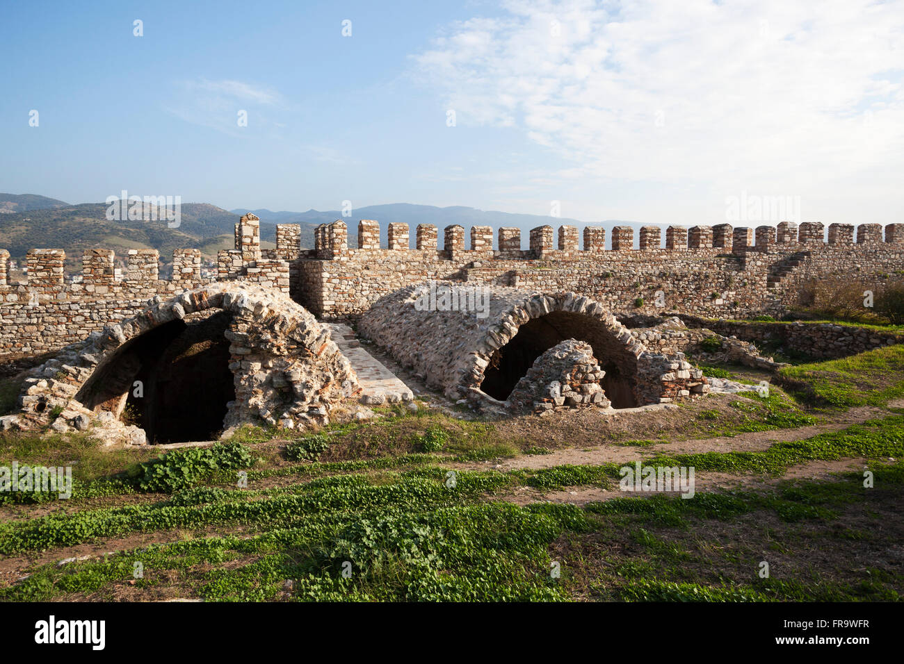 Selcuk Castle; Ephesus, Turkey Stock Photo - Alamy
