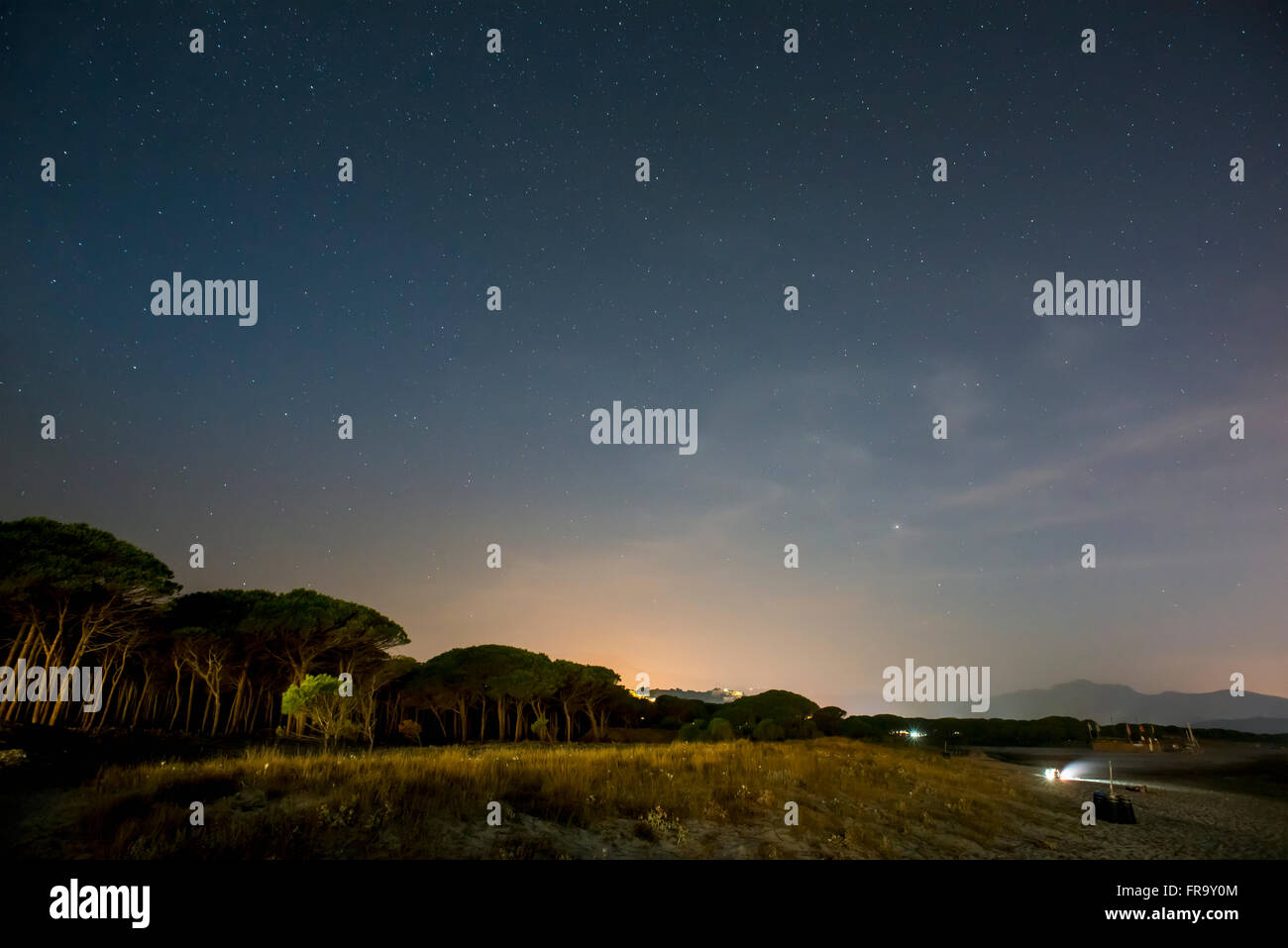 Night scene santa hi-res stock photography and images - Alamy