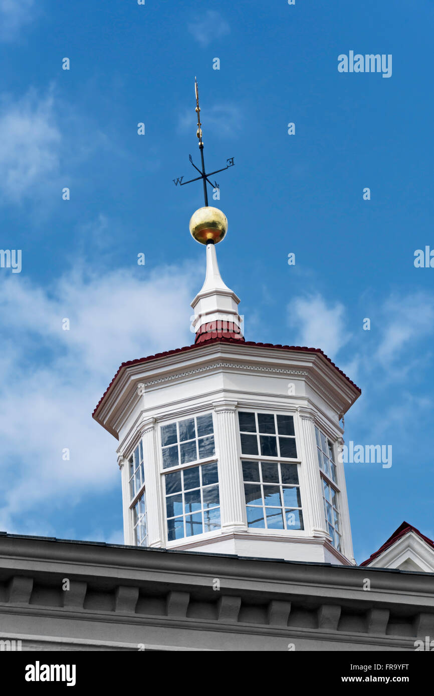 Cupola Tower on the Mount Vernon mansion; Mount Vernon, Virginia ...
