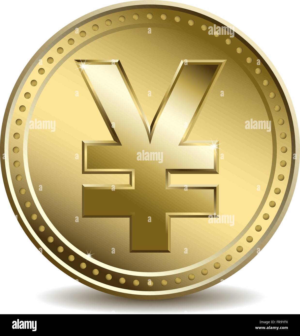 Japanese yen vector vectors hi-res stock photography and images - Alamy