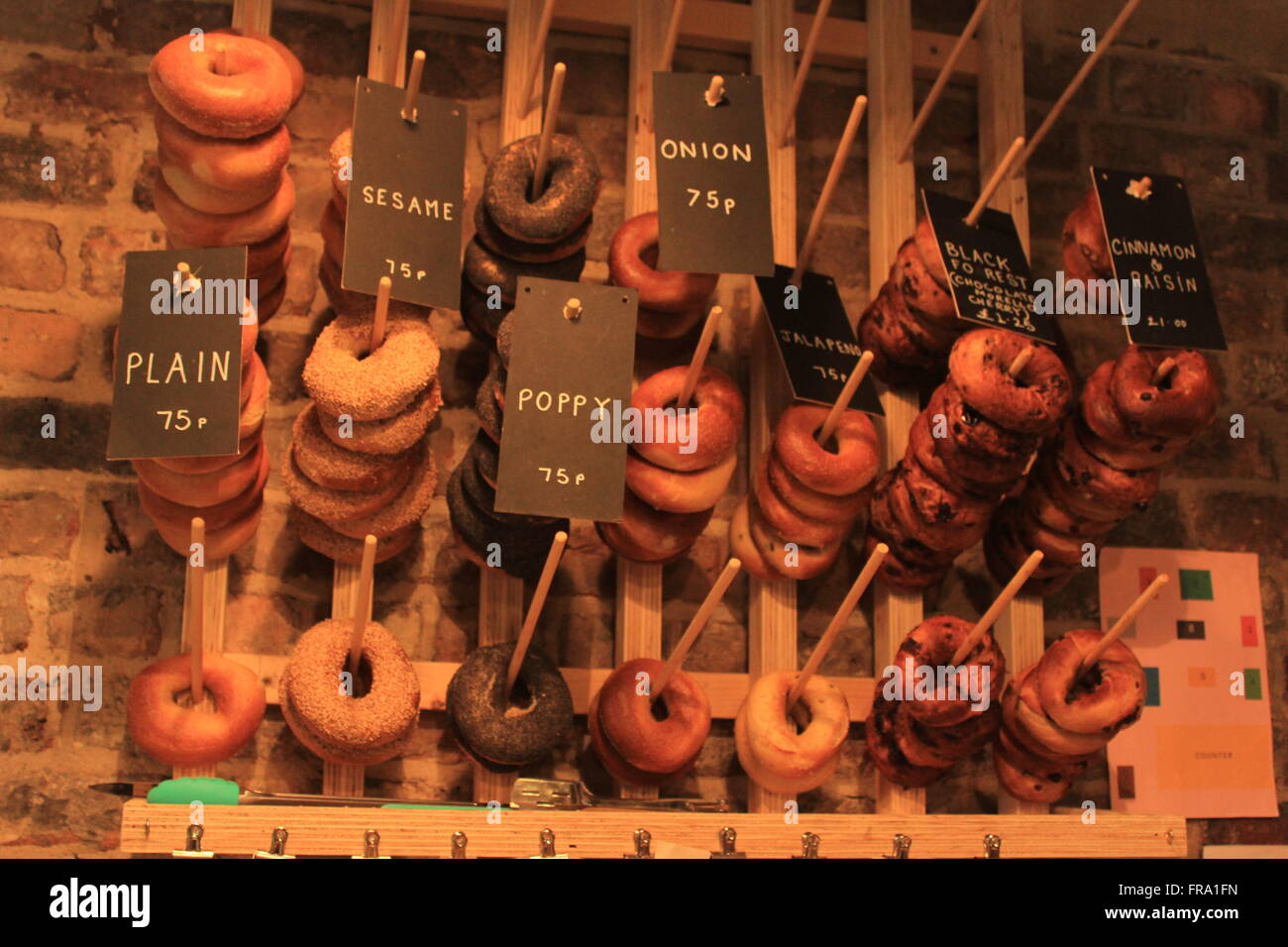 Fresh bread bagel poppy hi-res stock photography and images - Alamy