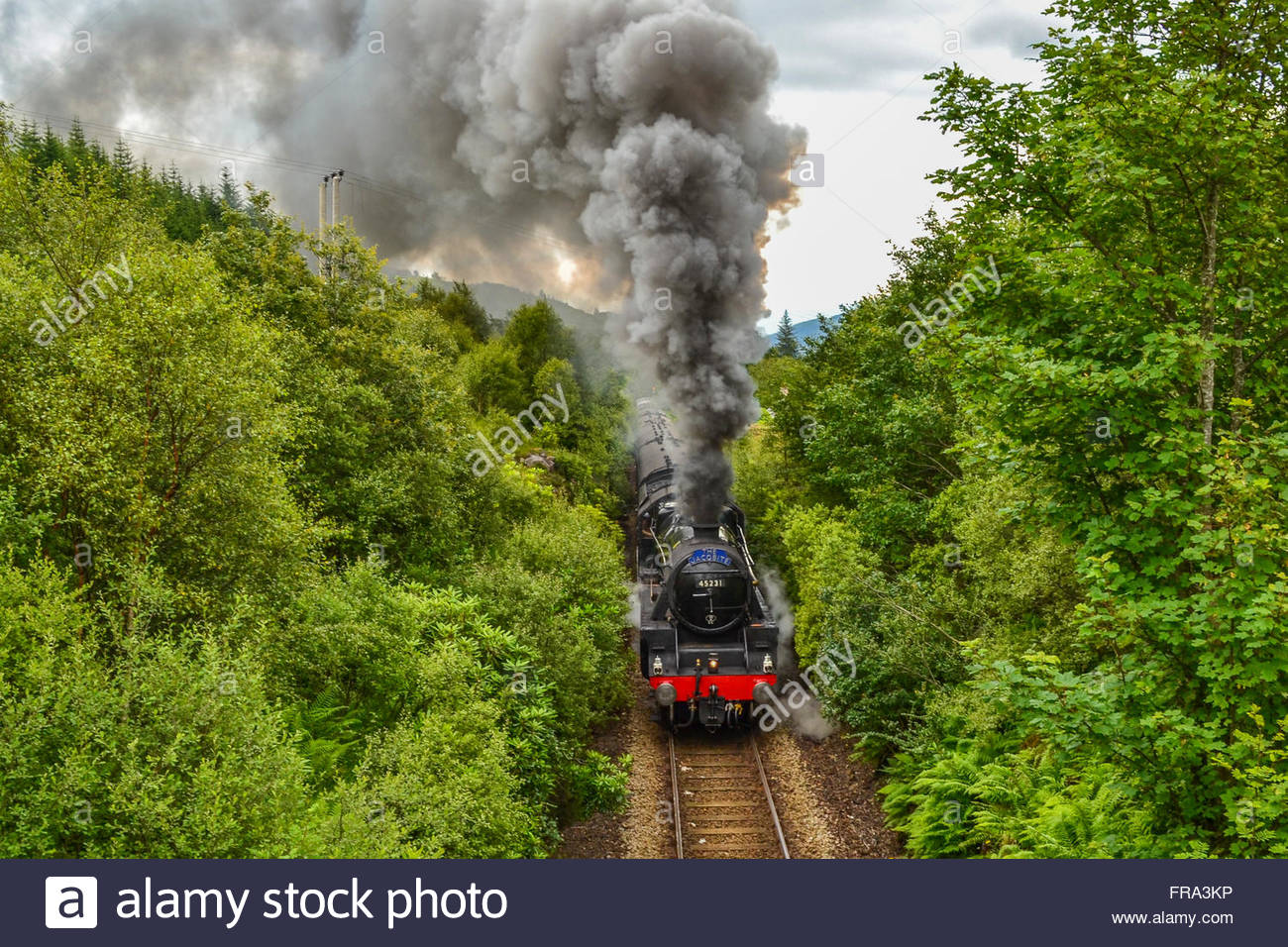 Black 5 Steam Train High Resolution Stock Photography and Images - Alamy