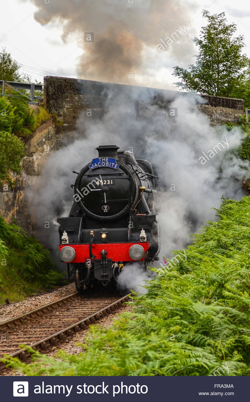 Black 5 Steam Train High Resolution Stock Photography and Images - Alamy
