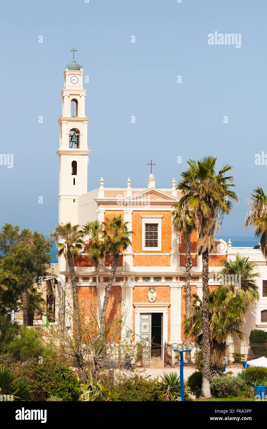 Saint Peter's Church; Joppa, Israel Stock Photo - Alamy