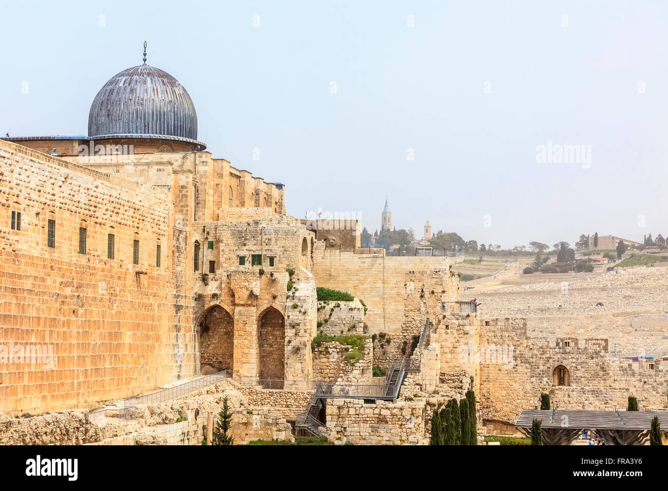 Temple Mount; Jerusalem, Israel Stock Photo - Alamy