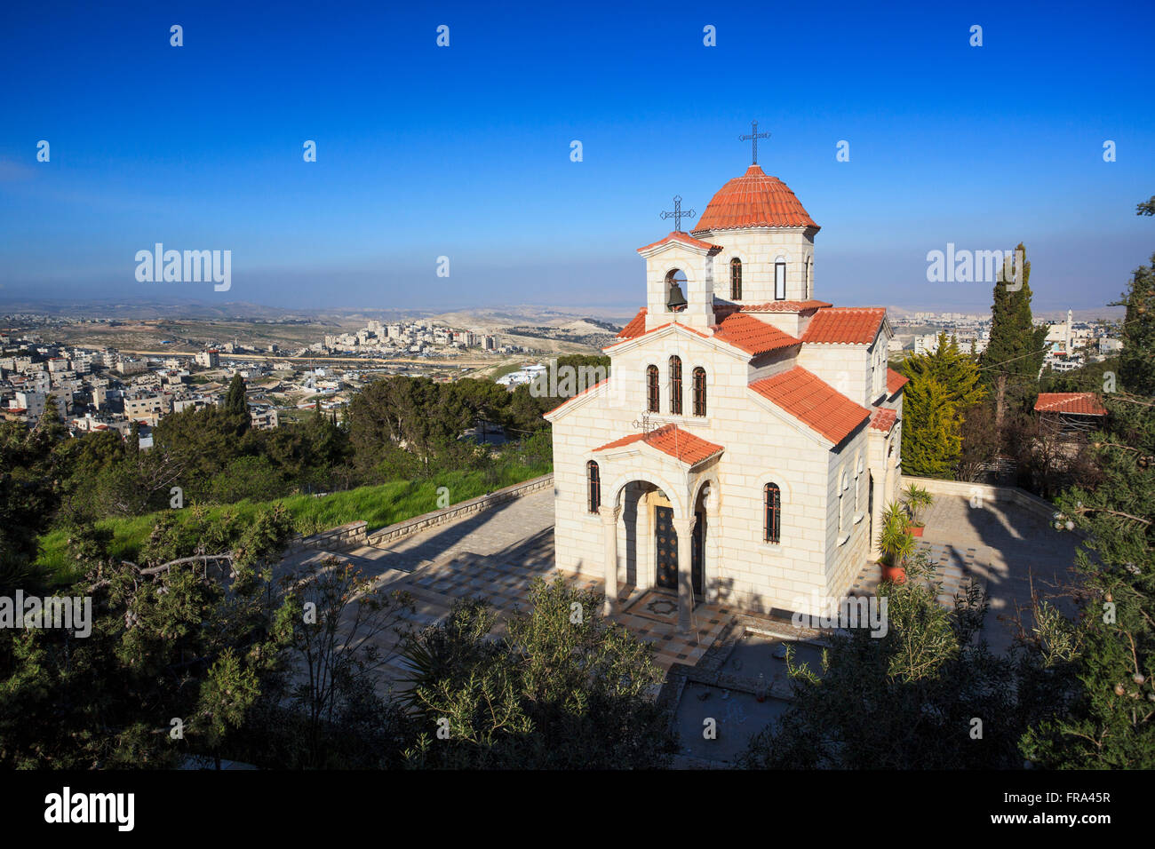 Greek Orthodox church; Jerusalem, Israel Stock Photo - Alamy